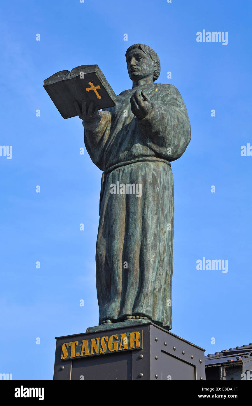 St ansgar statue hi-res stock photography and images - Alamy