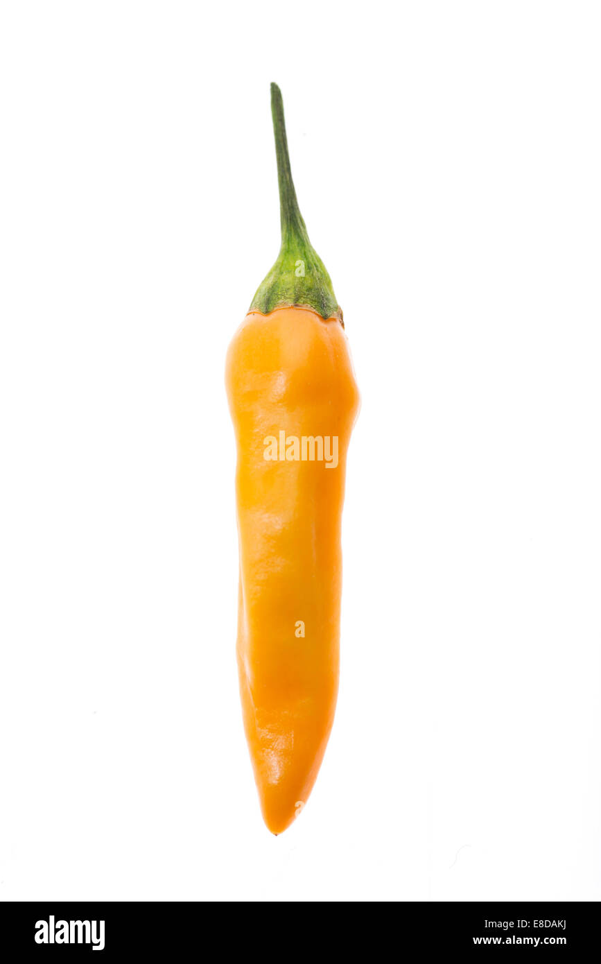 Yellow chili pepper Stock Photo - Alamy