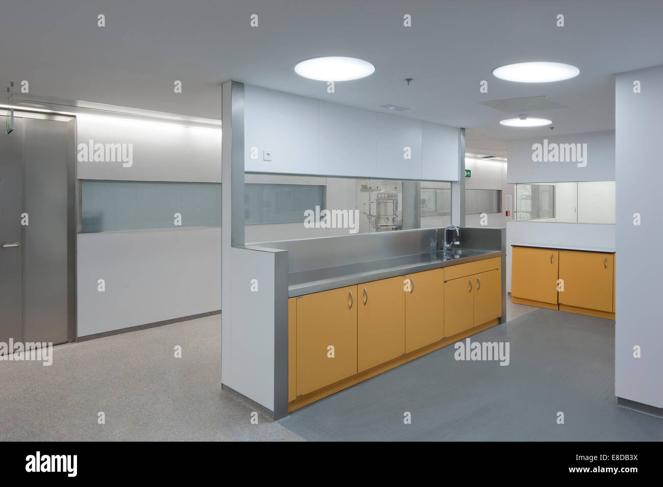 Detail of a hall inside a hospital emergency room Stock Photo - Alamy