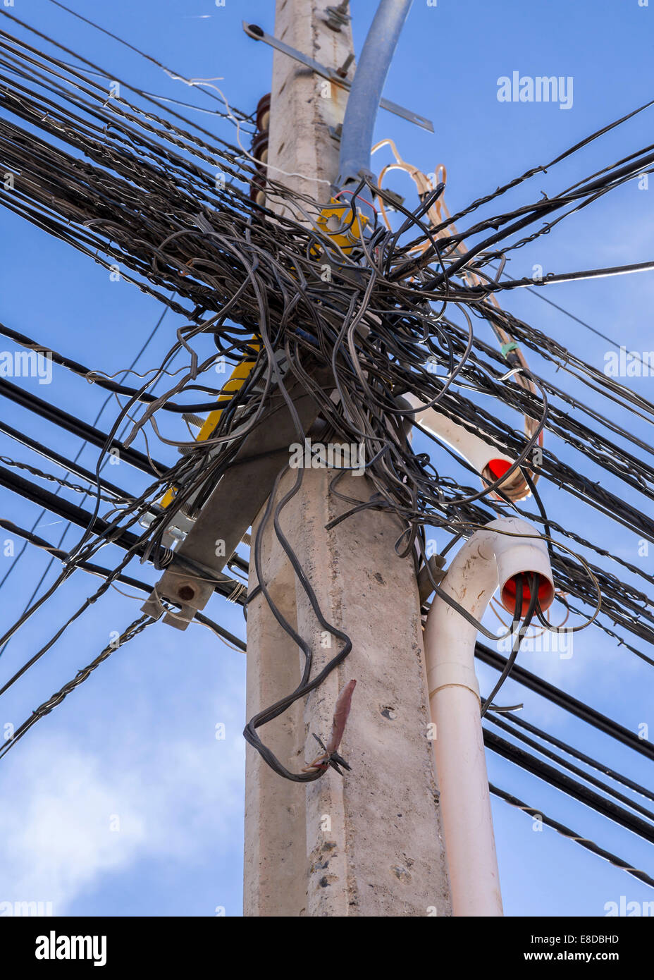 Transmission lines chile hi-res stock photography and images - Alamy