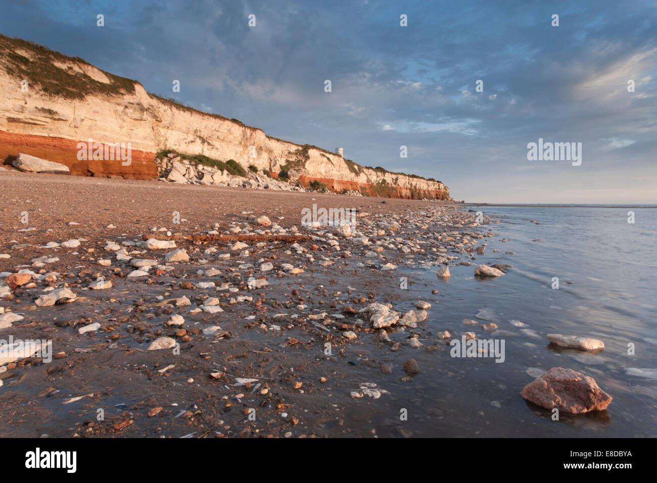 A view of the cliffs at Old Hunstanton, Norfolk Stock Photo - Alamy