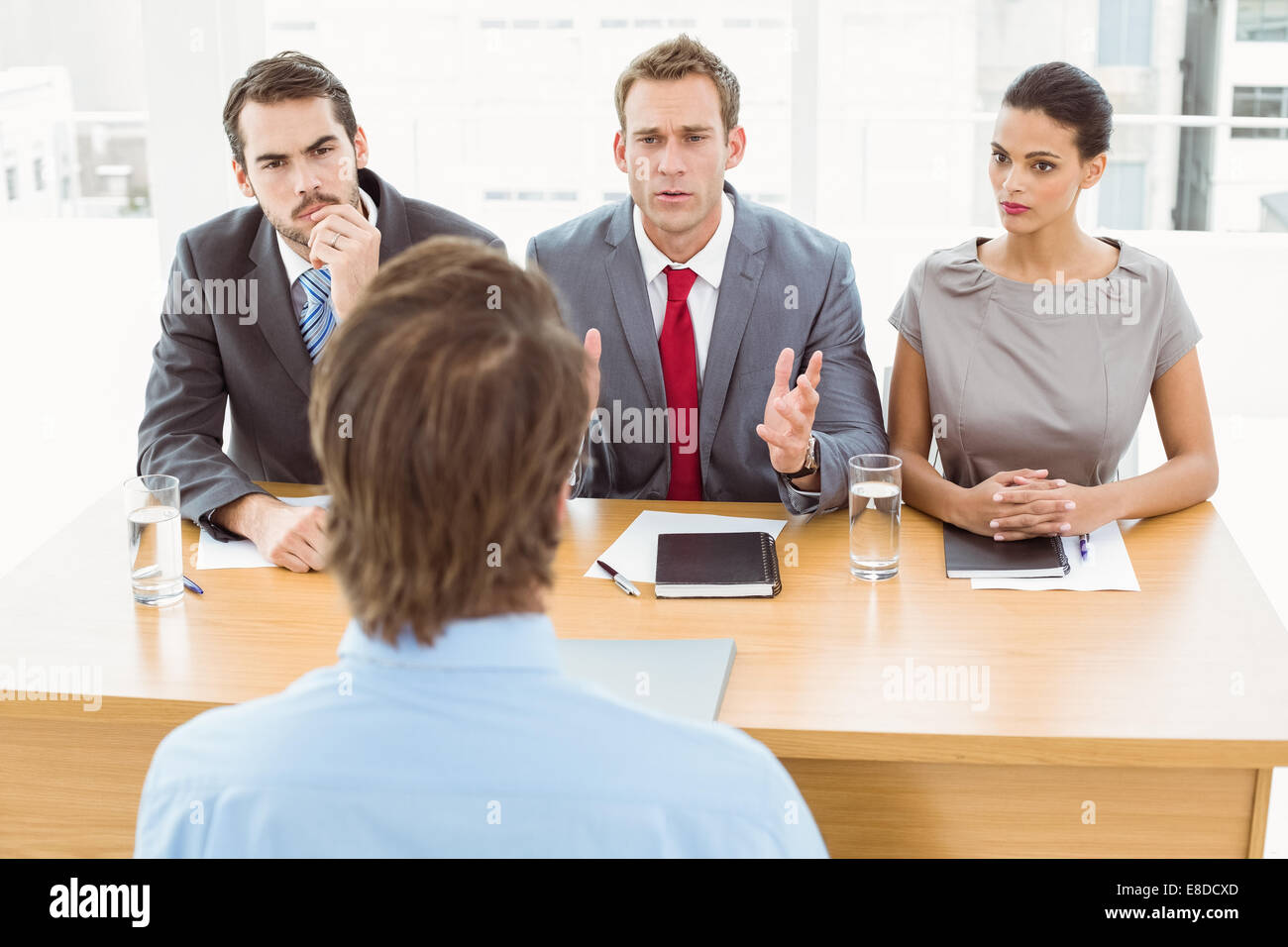 Interviewing partner hi-res stock photography and images - Alamy