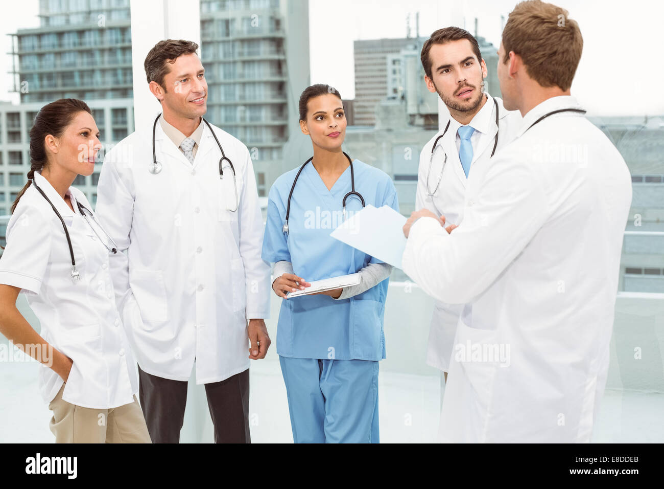 Female doctors working together in hi-res stock photography and images ...