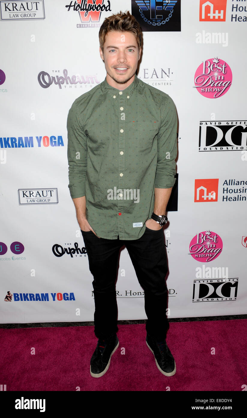 Los Angeles, USA. 5th October, 2014. Josh Henderson 12TH ANNUAL BEST IN ...