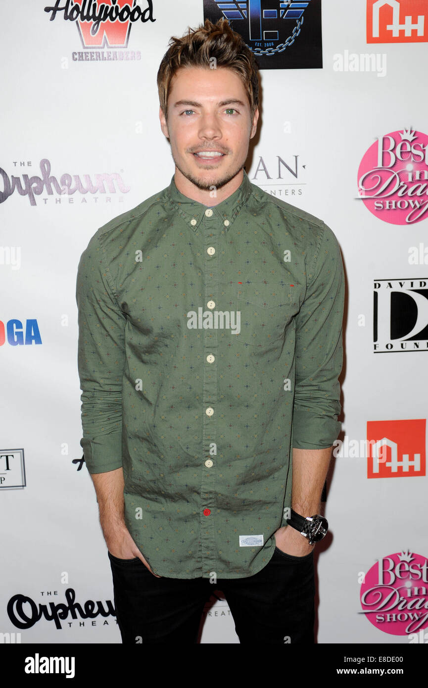 Los Angeles, USA. 5th October, 2014. Josh Henderson 12TH ANNUAL BEST IN ...