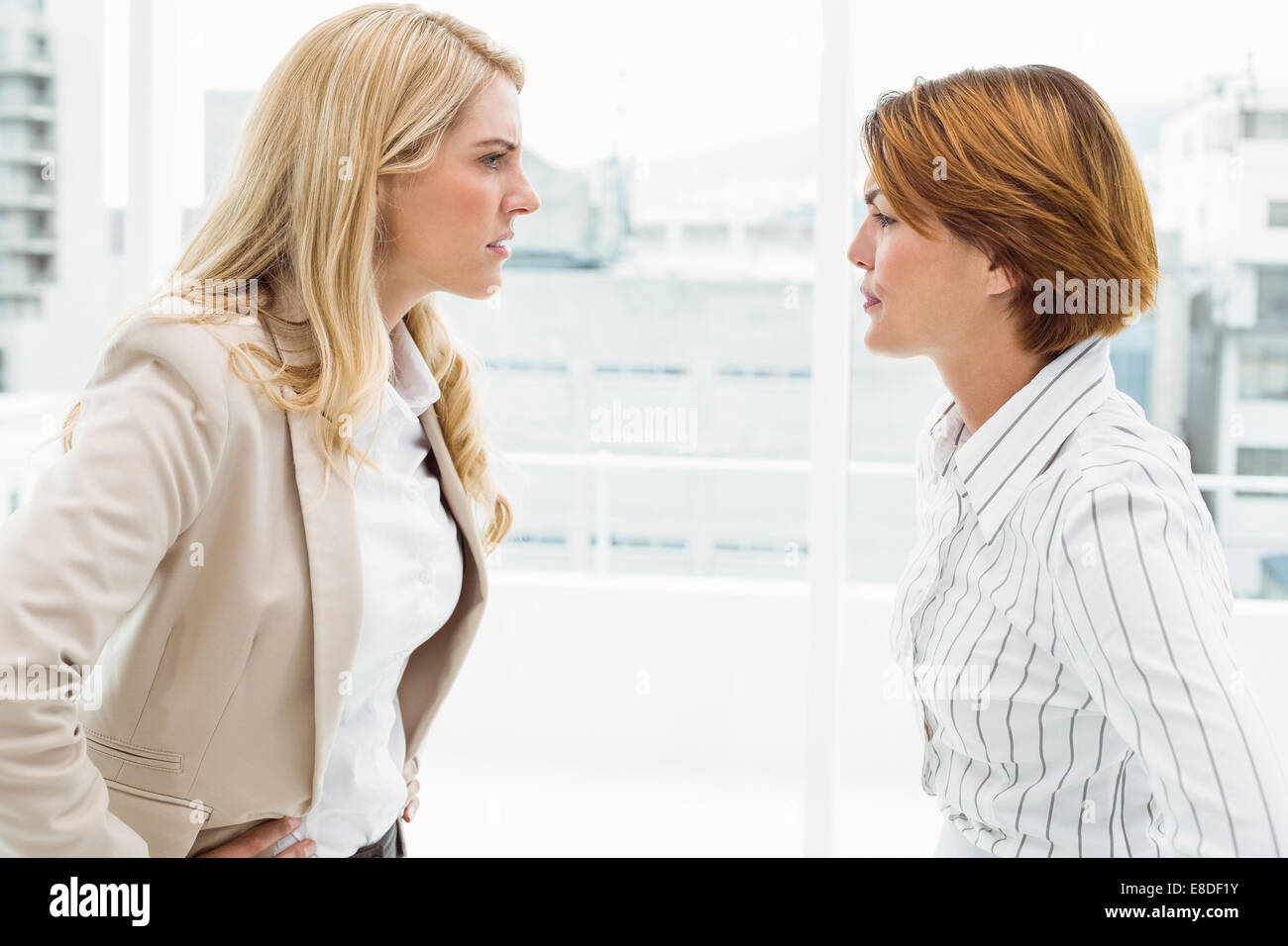 Office colleagues dispute hi-res stock photography and images - Alamy