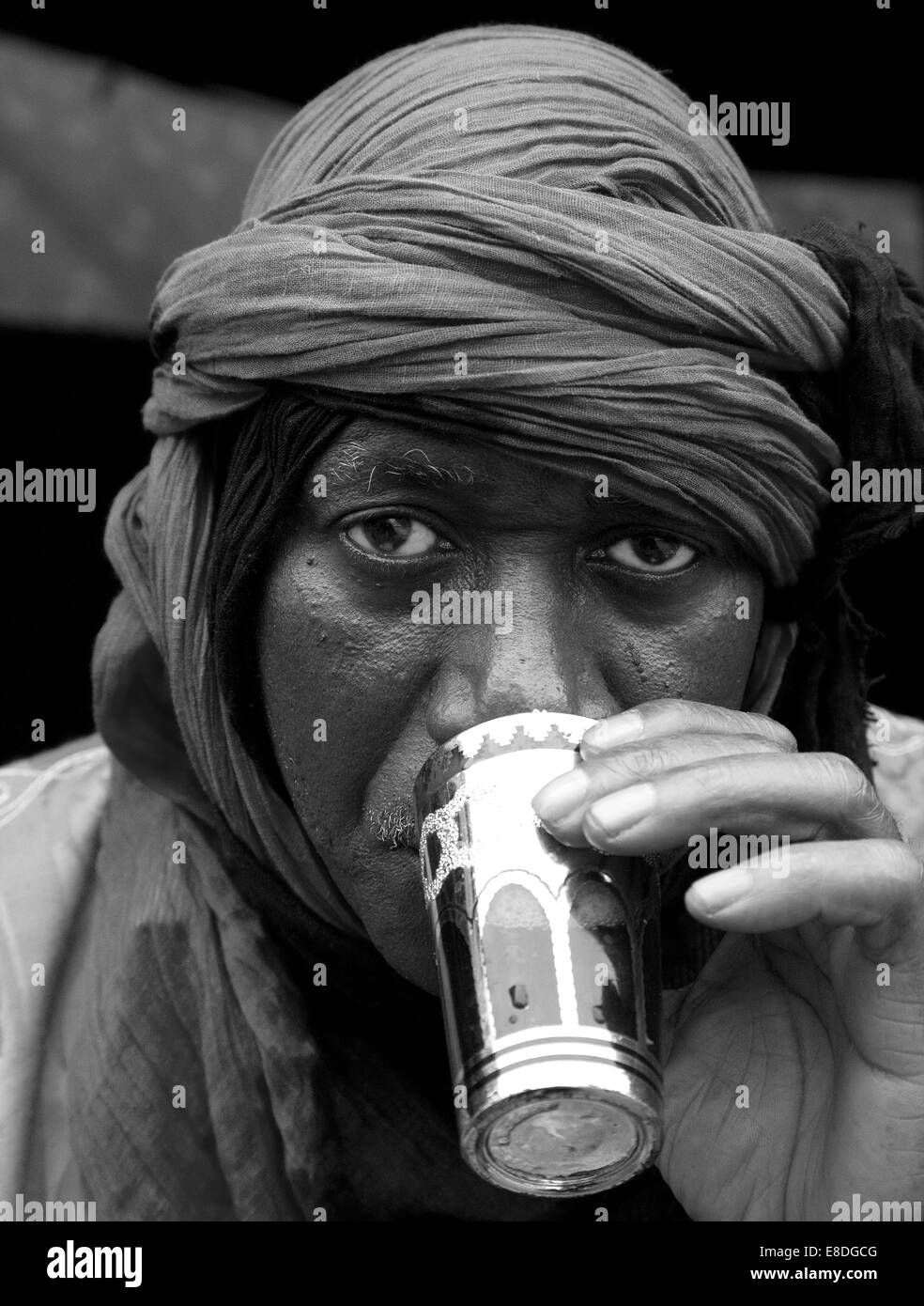 Man tea Black and White Stock Photos & Images - Alamy