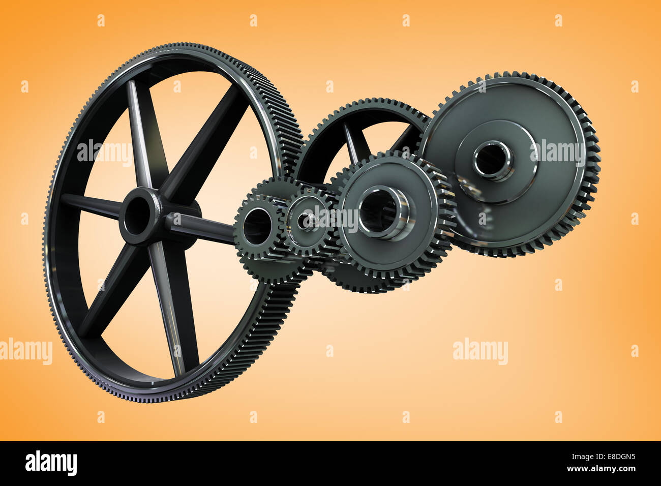 Cogs and gear wheels Cut Out Stock Images & Pictures - Alamy