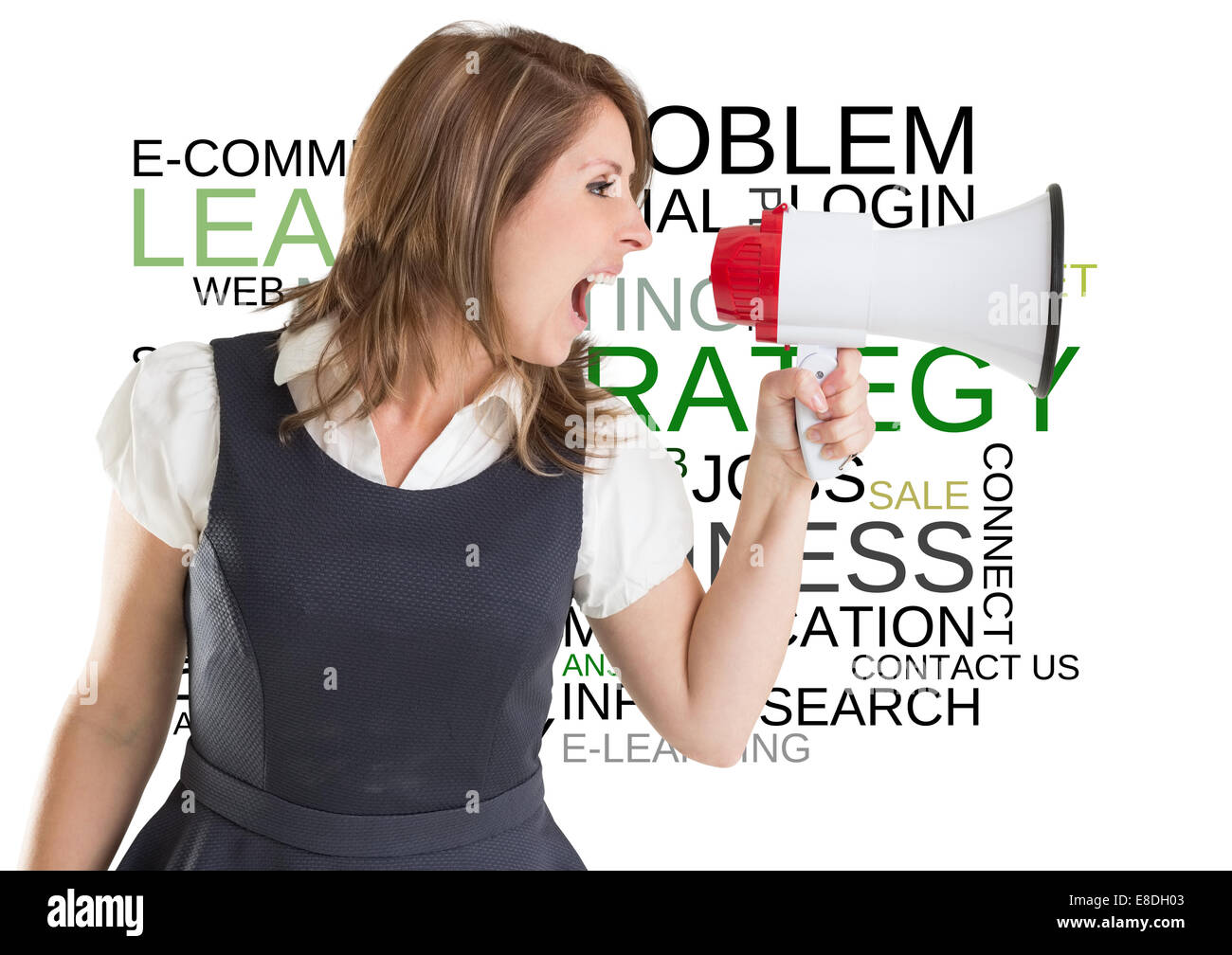 Black woman contact us hi-res stock photography and images - Alamy