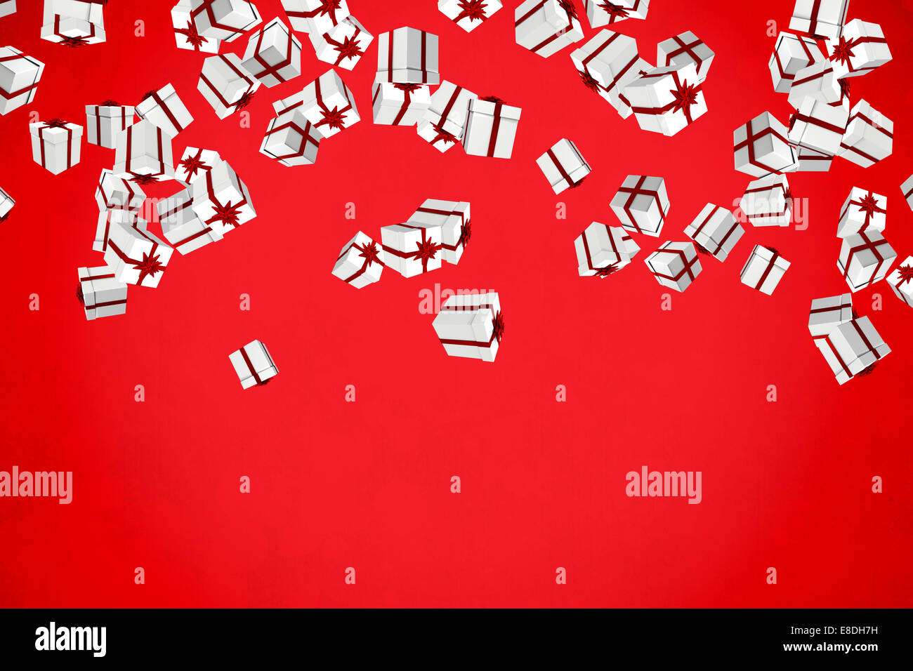 Red christmas presents hi-res stock photography and images - Alamy