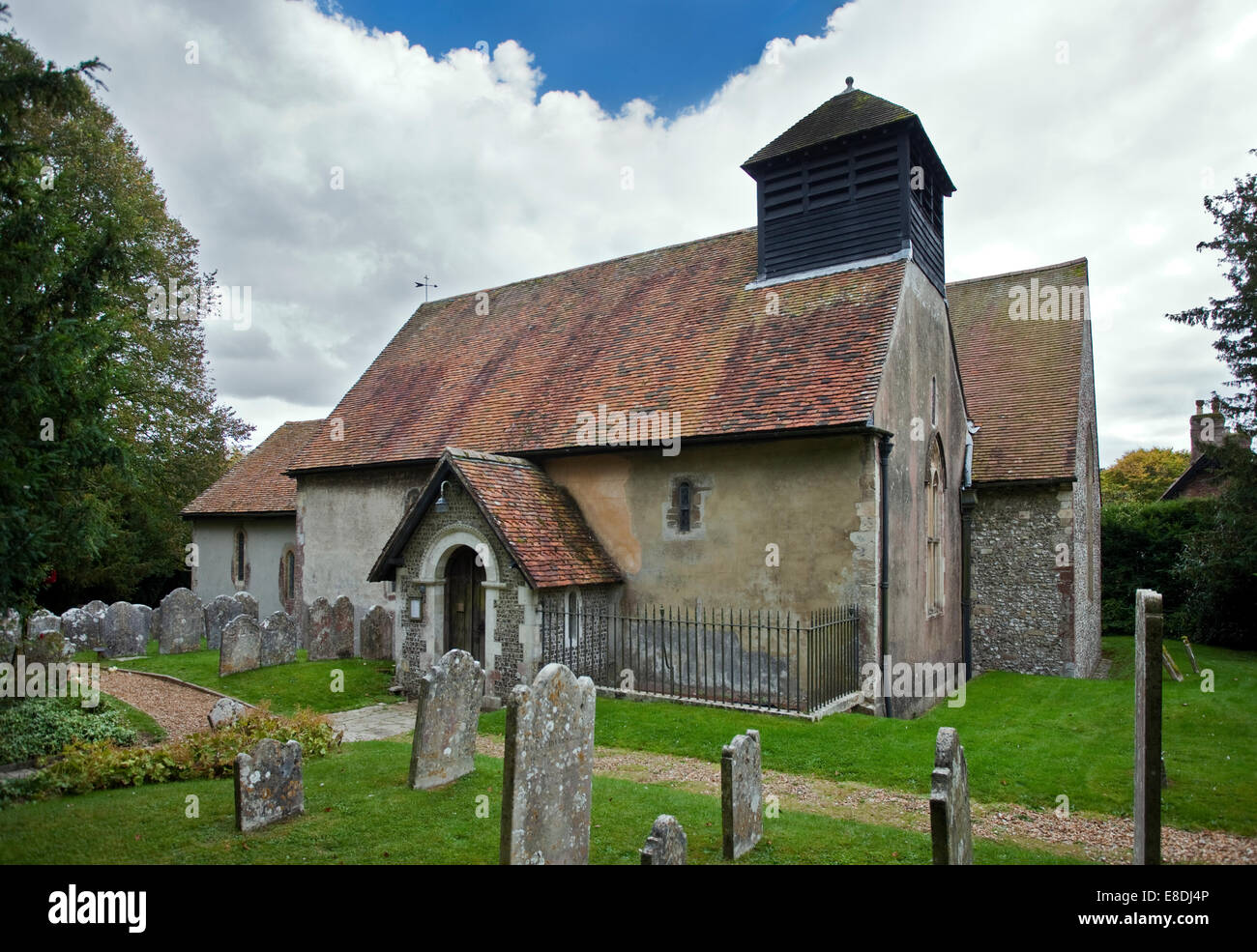All Saints Church, Compton, Hampshire, England Stock Photo - Alamy
