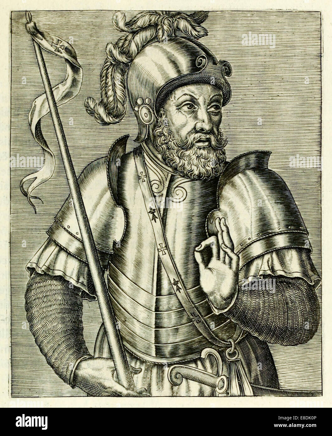 Image from 1594 'True Portraits and Lives of Illustrious Men' by André ...