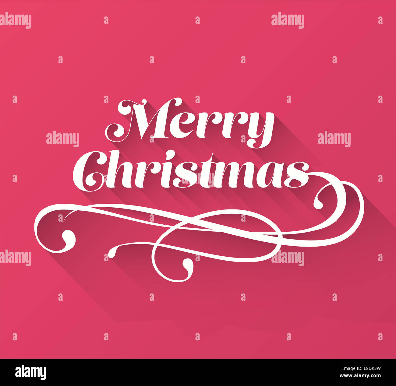 Merry Christmas Cursive Message Vector High Resolution Stock ...