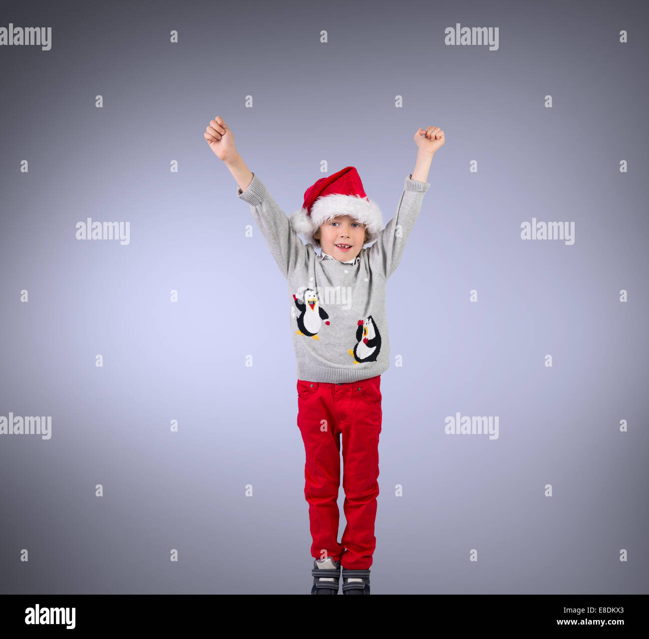 Boy cheering hi-res stock photography and images - Alamy