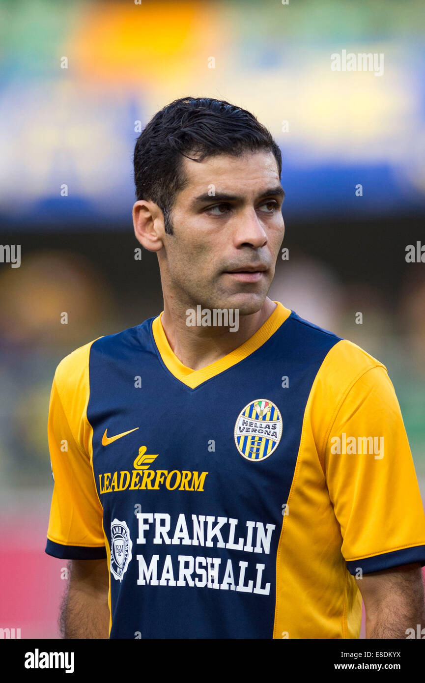 Verona, Italy. 4th Oct, 2014. Rafael Marquez (Hellas) Football/Soccer ...