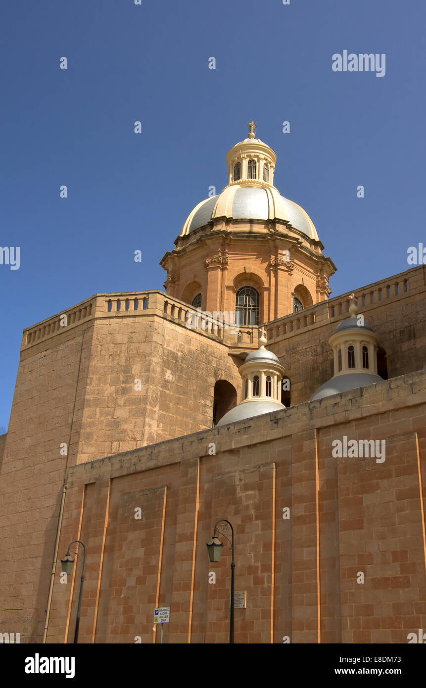 Malta, Dingli: Parish church dedicated to the Assumption of the Holy ...