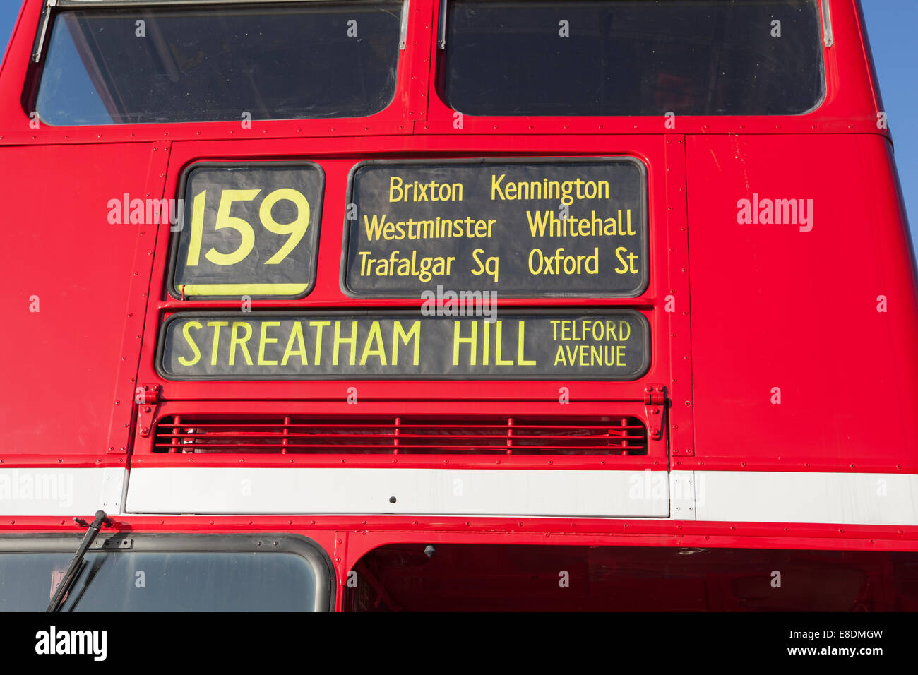Old Red London bus Stock Photo - Alamy Old Red London bus Stock Photo - Alamy