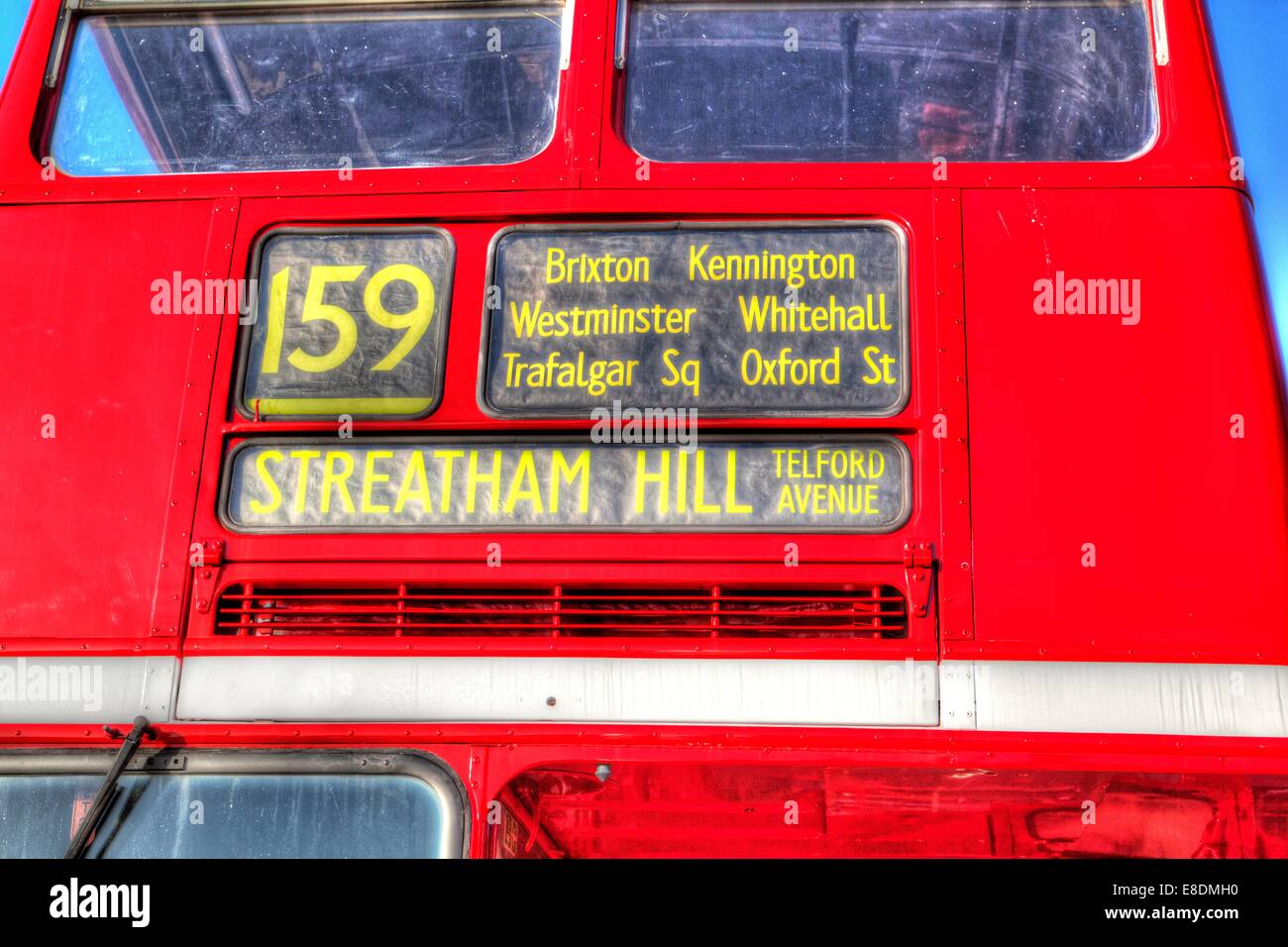 Old Red London bus Stock Photo - Alamy Old Red London bus Stock Photo - Alamy