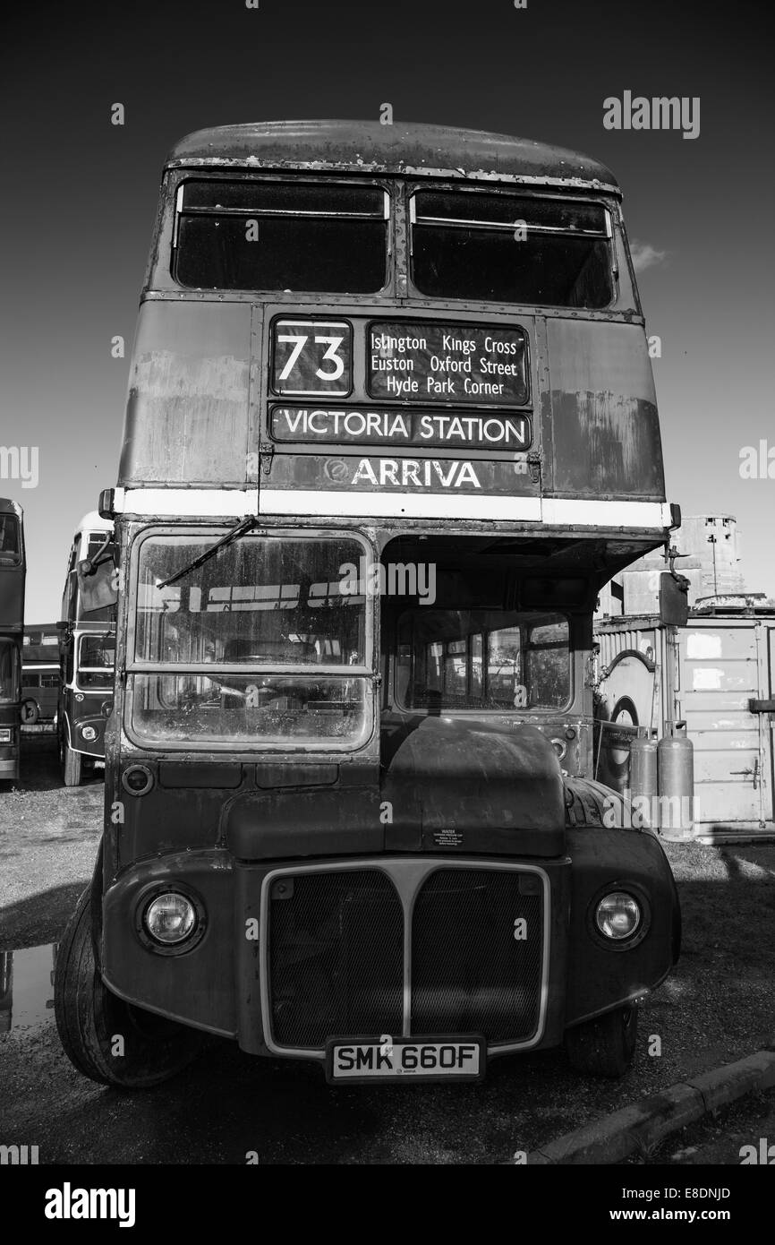 Old red London bus Stock Photo - Alamy Old red London bus Stock Photo - Alamy