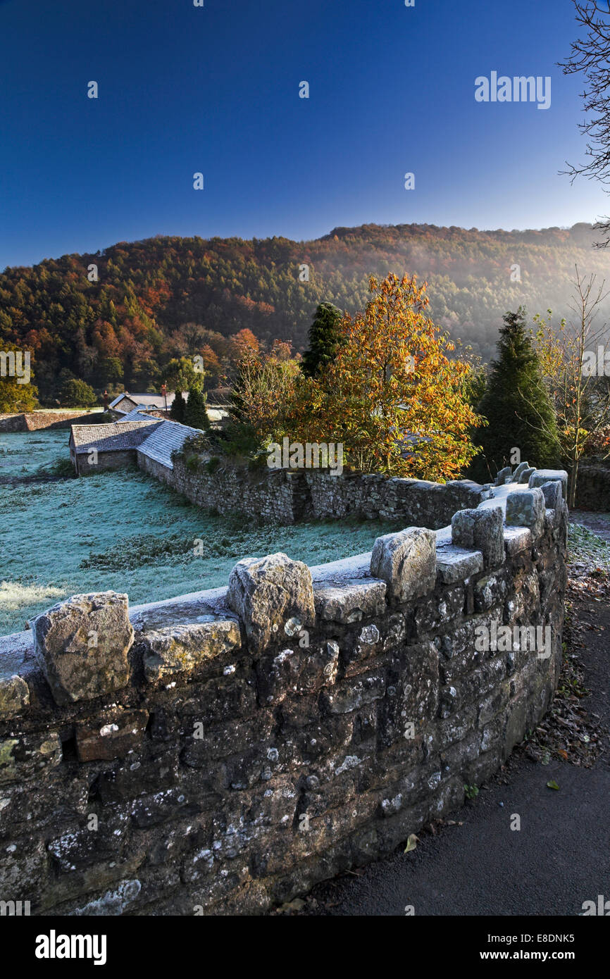 The Wye Valley at Tintern Stock Photo - Alamy