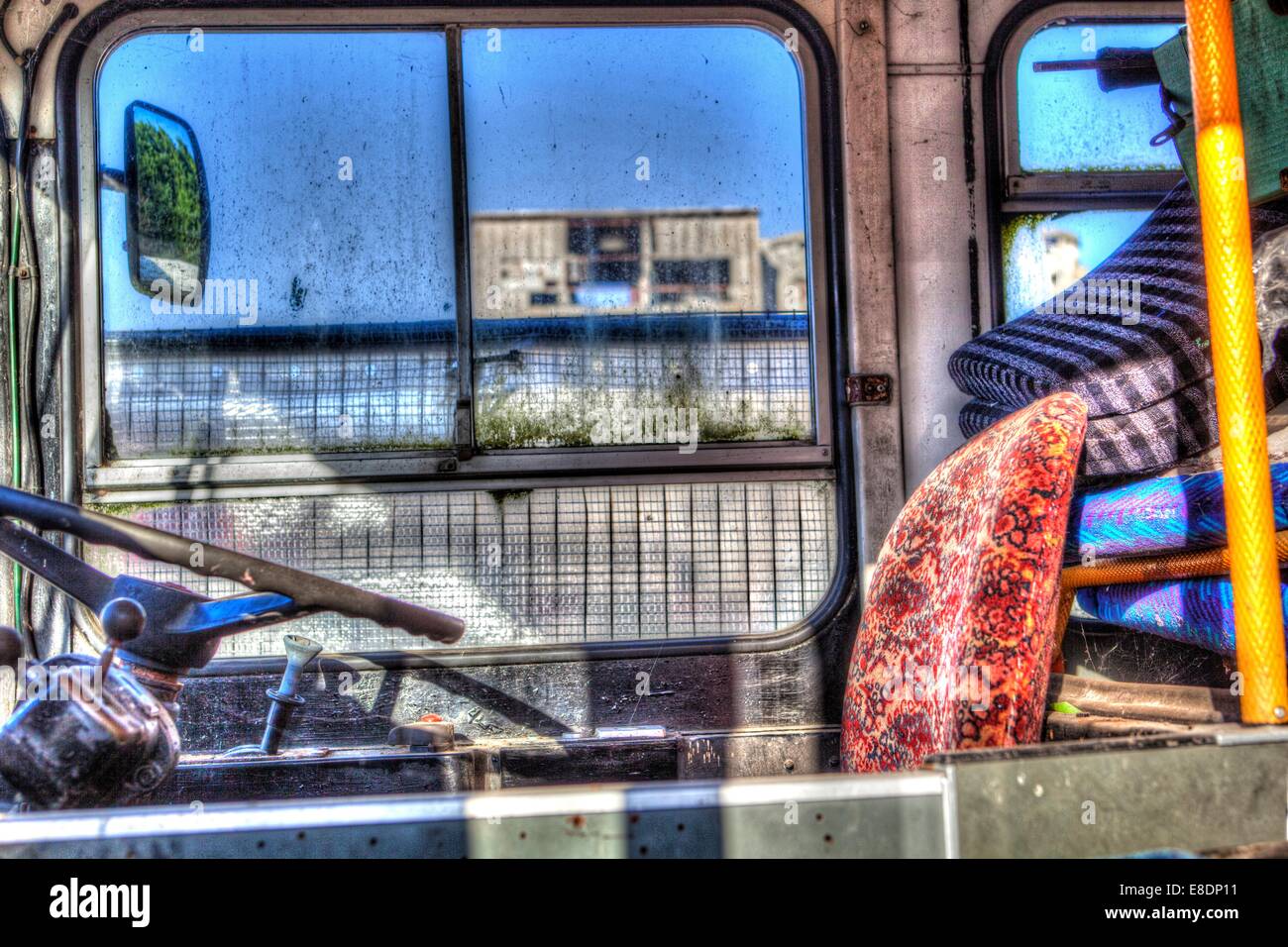 Broken buses hi-res stock photography and images - Alamy