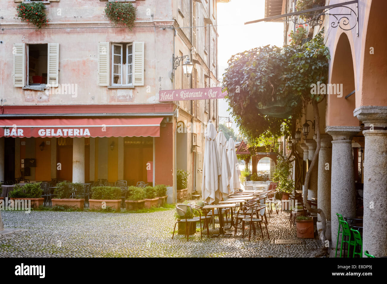 a nice view of Orta San Giulio city Stock Photo - Alamy