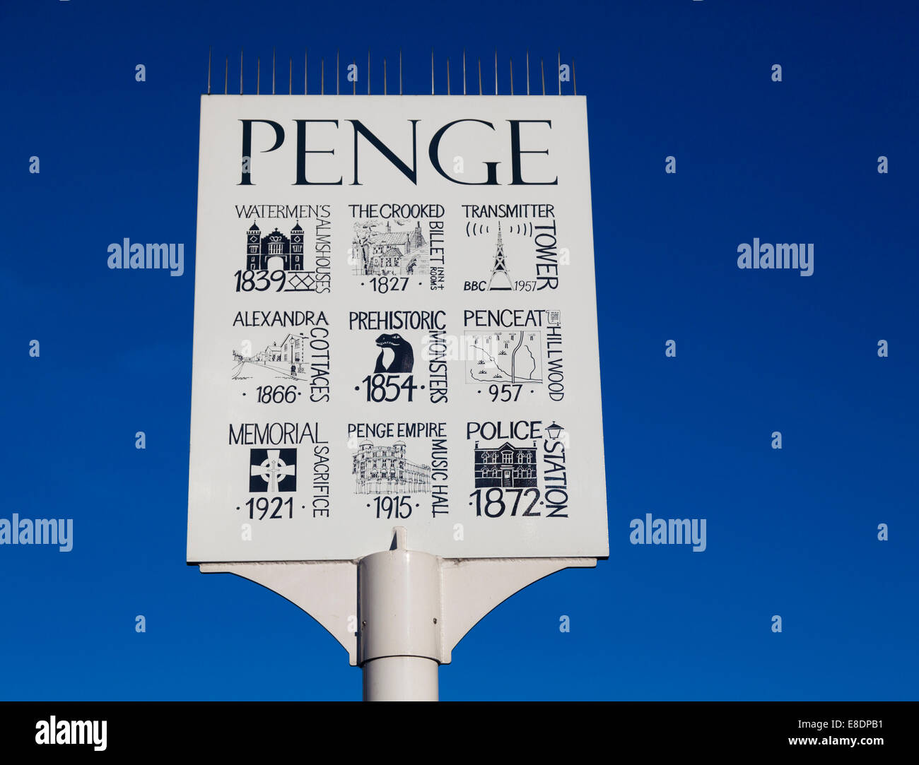 Penge sign hi-res stock photography and images - Alamy