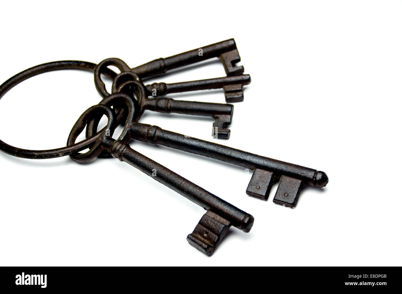 Old rusty keys hi-res stock photography and images - Alamy