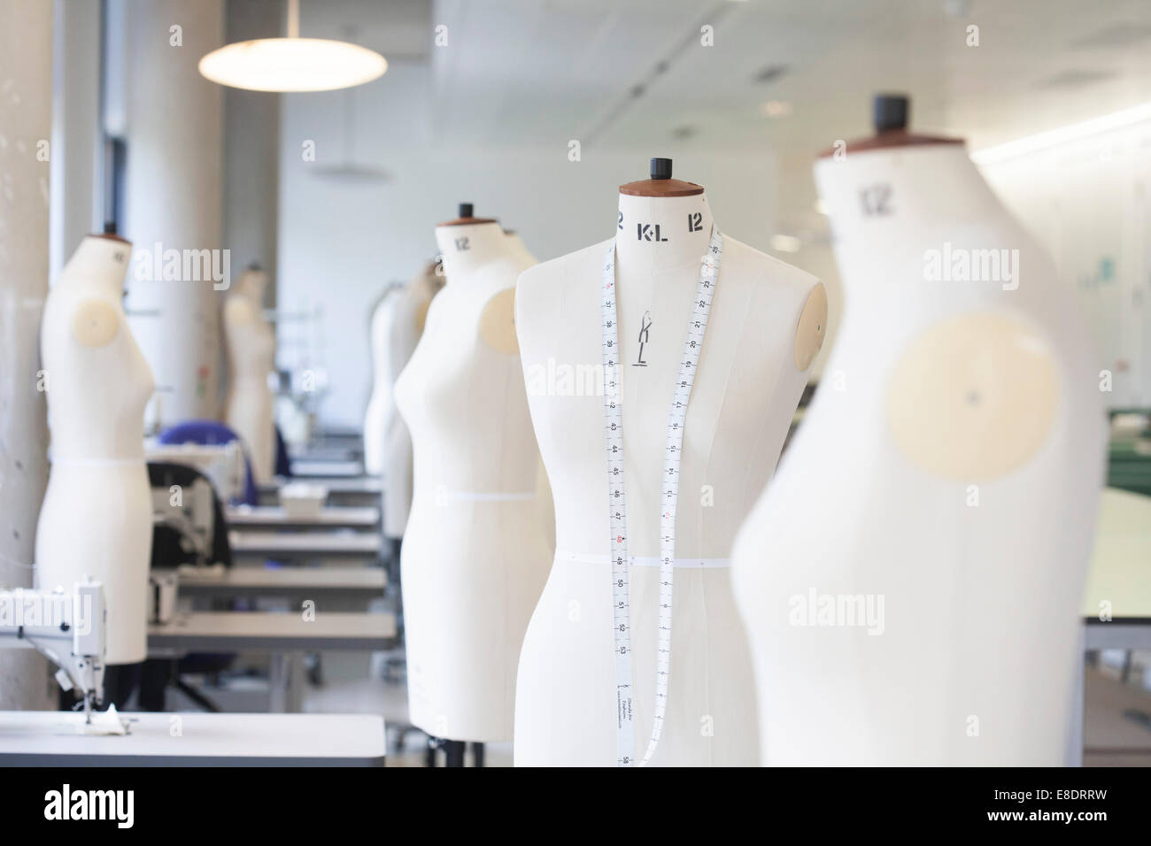 fashion dummies stood in a row Stock Photo - Alamy