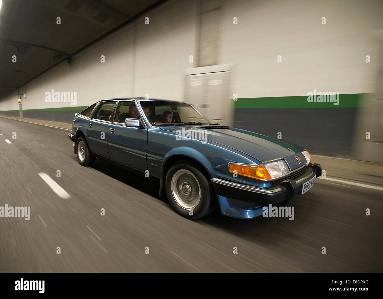 1984 Rover SD1 Classic British V8 powered executive car Stock Photo - Alamy