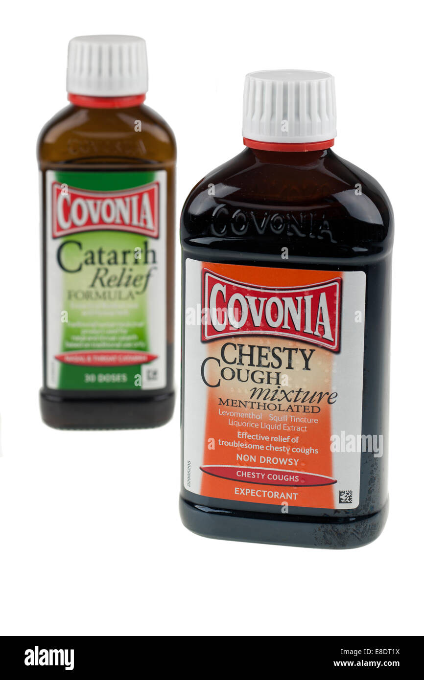 Covonia cough mixture medicine Cut Out Stock Images & Pictures - Alamy