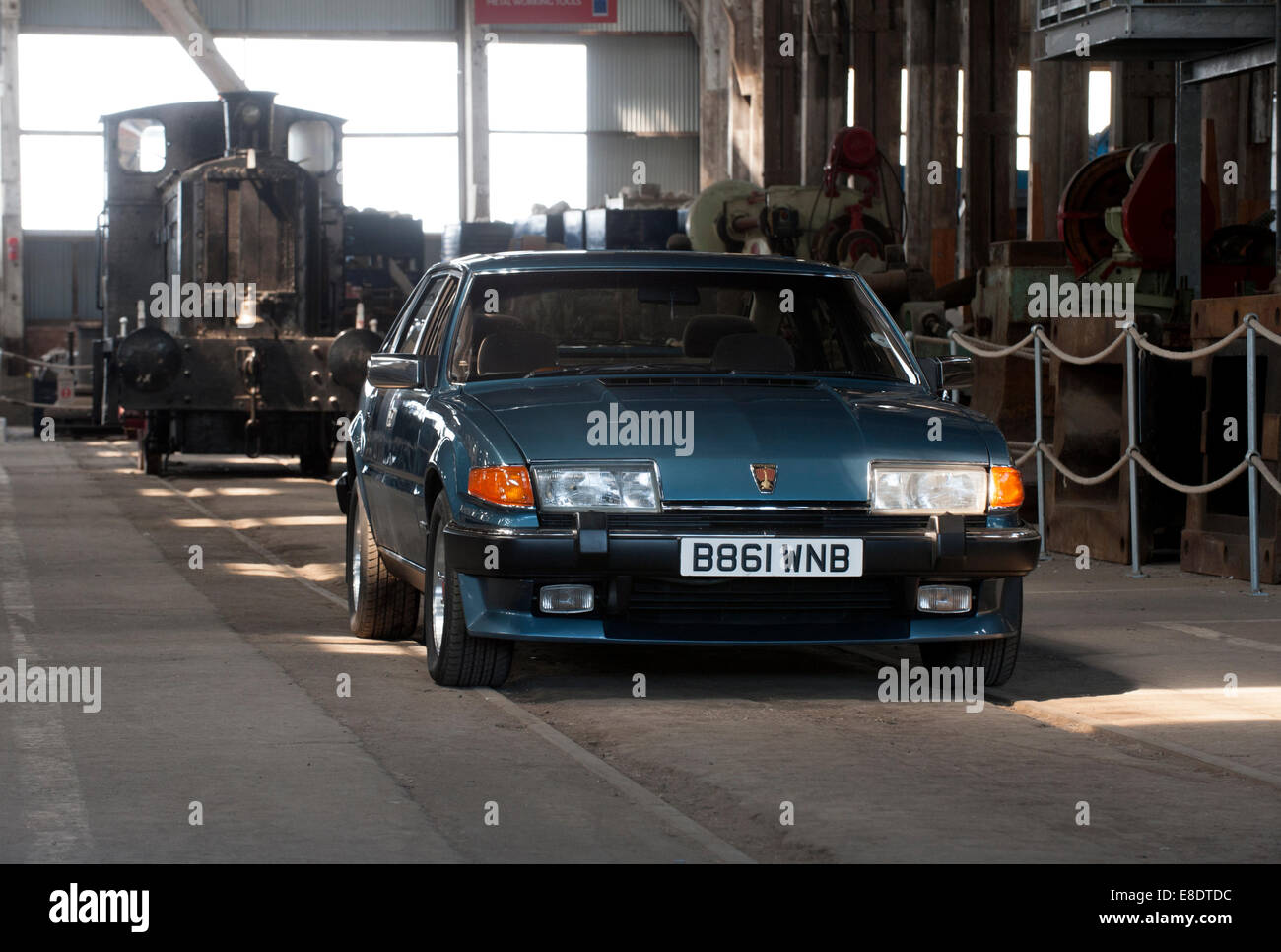 1984 Rover SD1 Classic British V8 powered executive car Stock Photo - Alamy