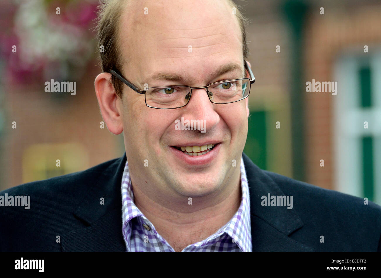 Mark Reckless, former Conservative MP, campaigning at a UKIP Action Day ...