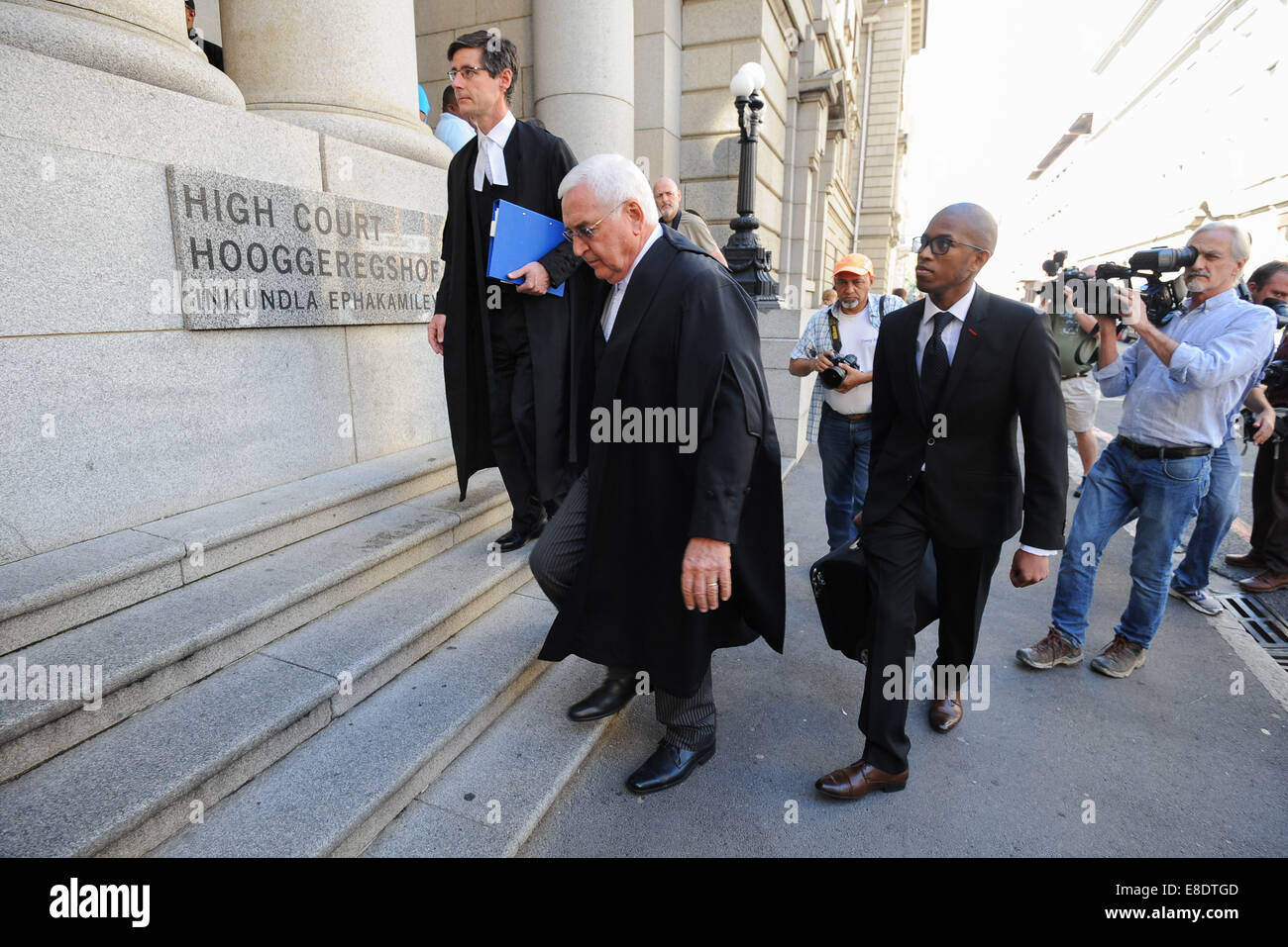 Cape Town, South Africa. 6th October, 2014. Counsel for the defendant ...