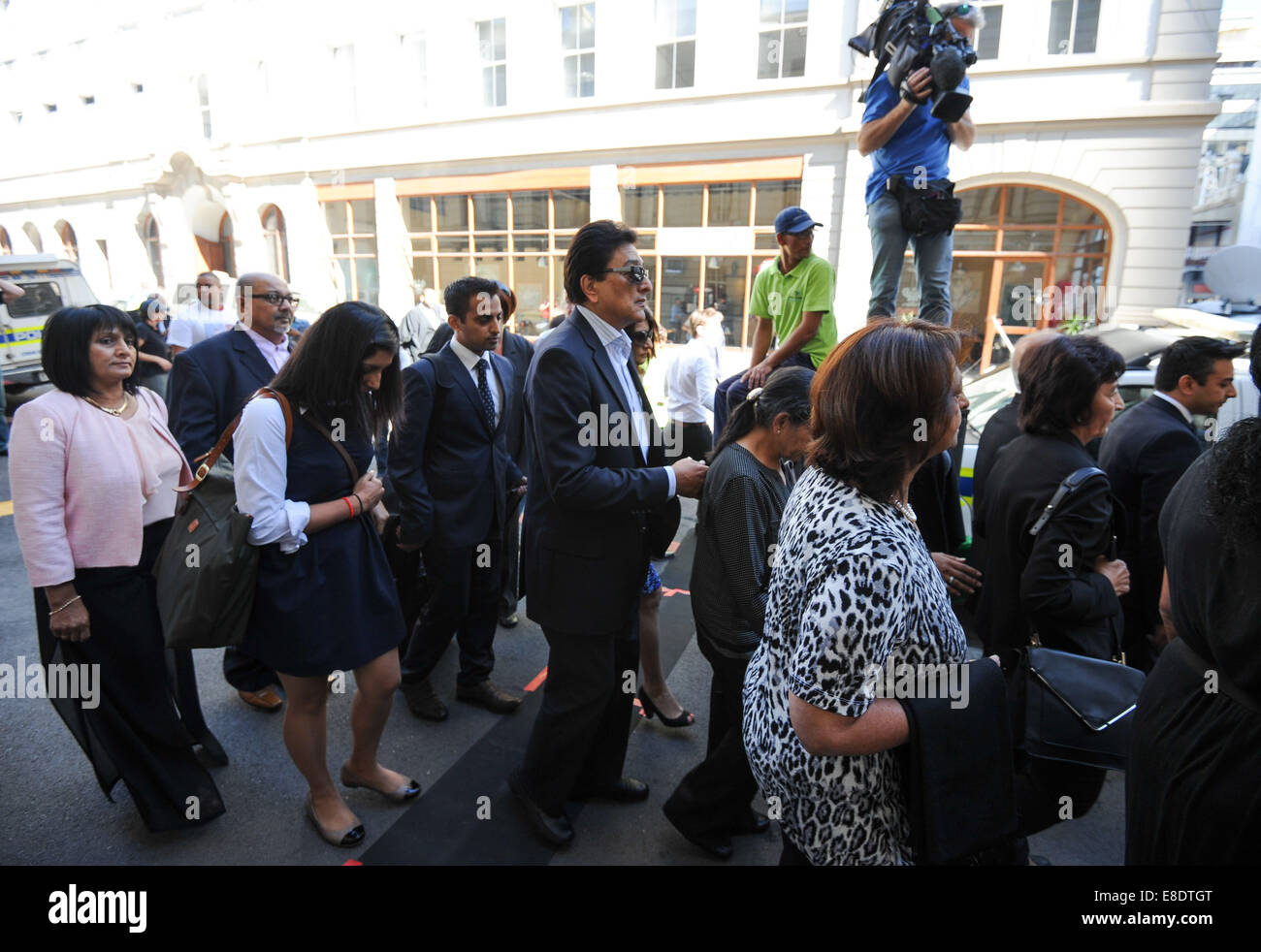 Cape Town, South Africa. 6th October, 2014. the Dewani family arrives ...