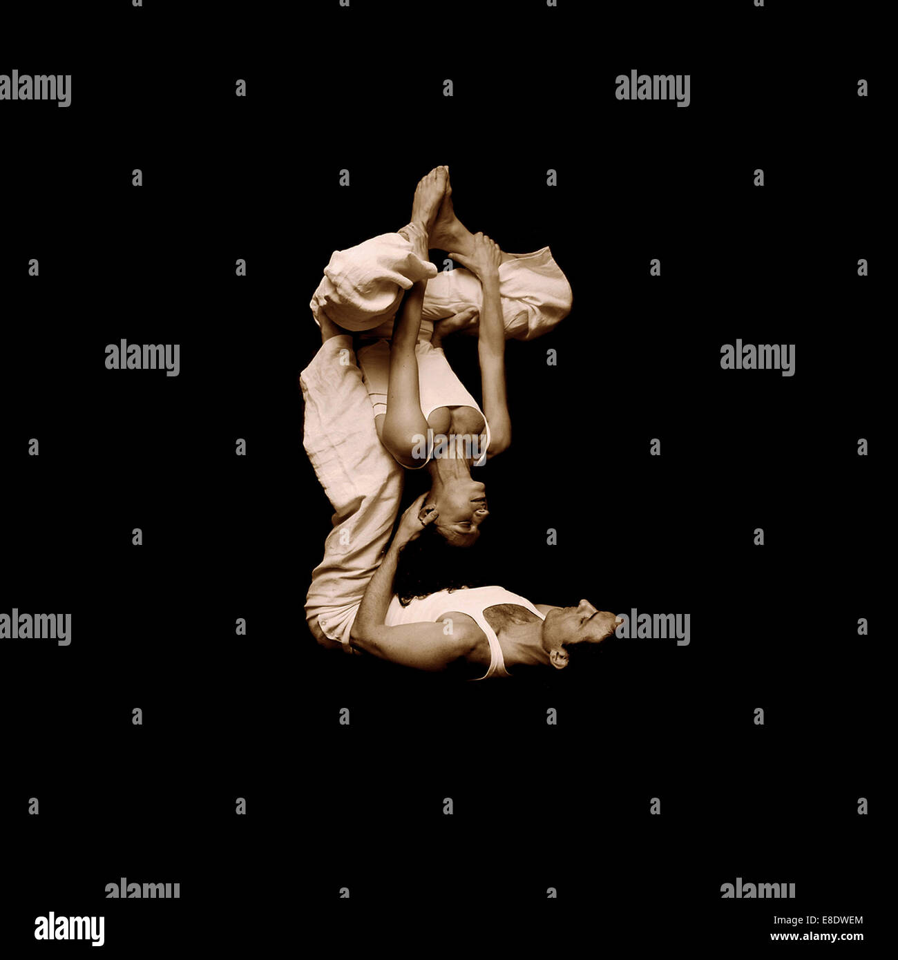 louka leopard and models demonstrate tula yoga Stock Photo - Alamy