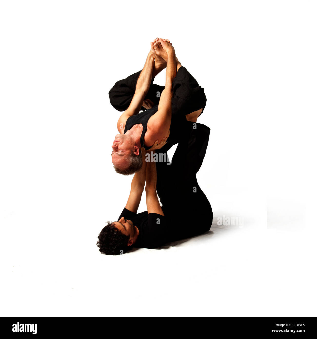 louka leopard and models demonstrate tula yoga Stock Photo - Alamy