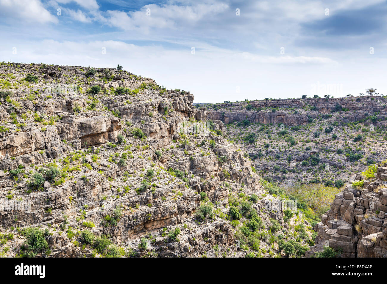 Image of landscape Wadi Bani Habib in Oman Stock Photo - Alamy