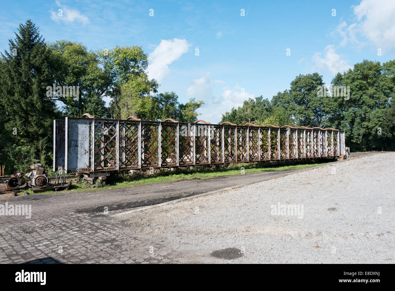 Railway track frame industrial hi-res stock photography and images - Alamy