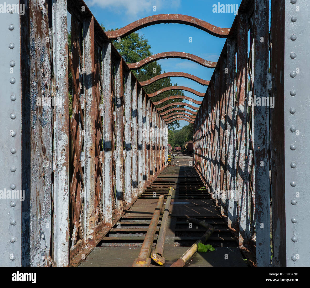 Blue vintage frame from hi-res stock photography and images - Alamy