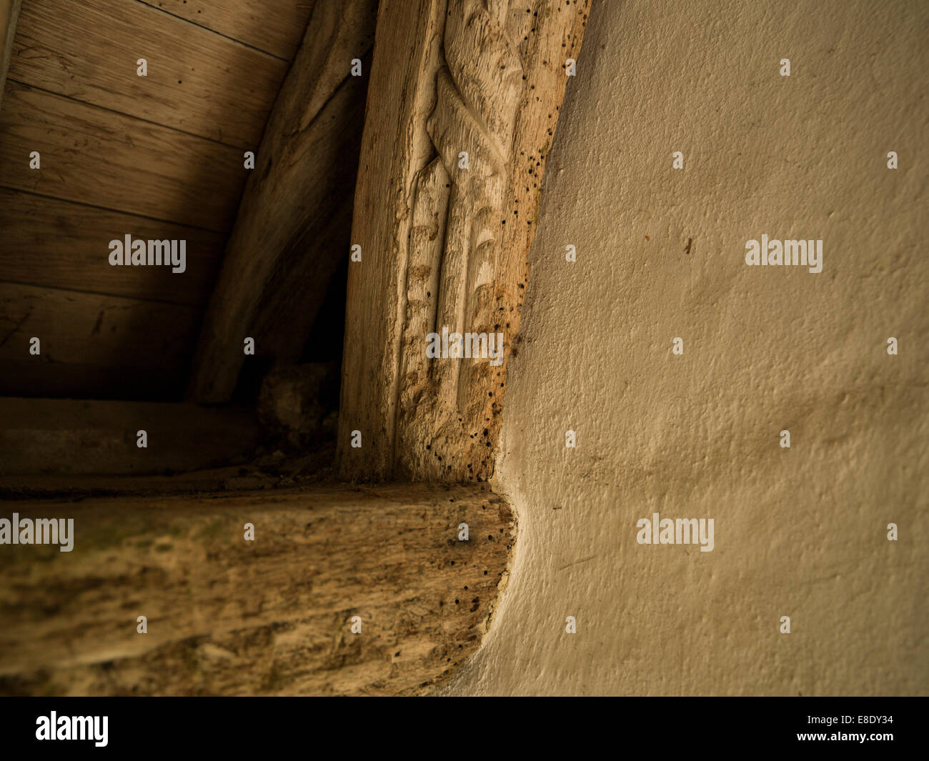 Rotting wooden beams hi-res stock photography and images - Alamy