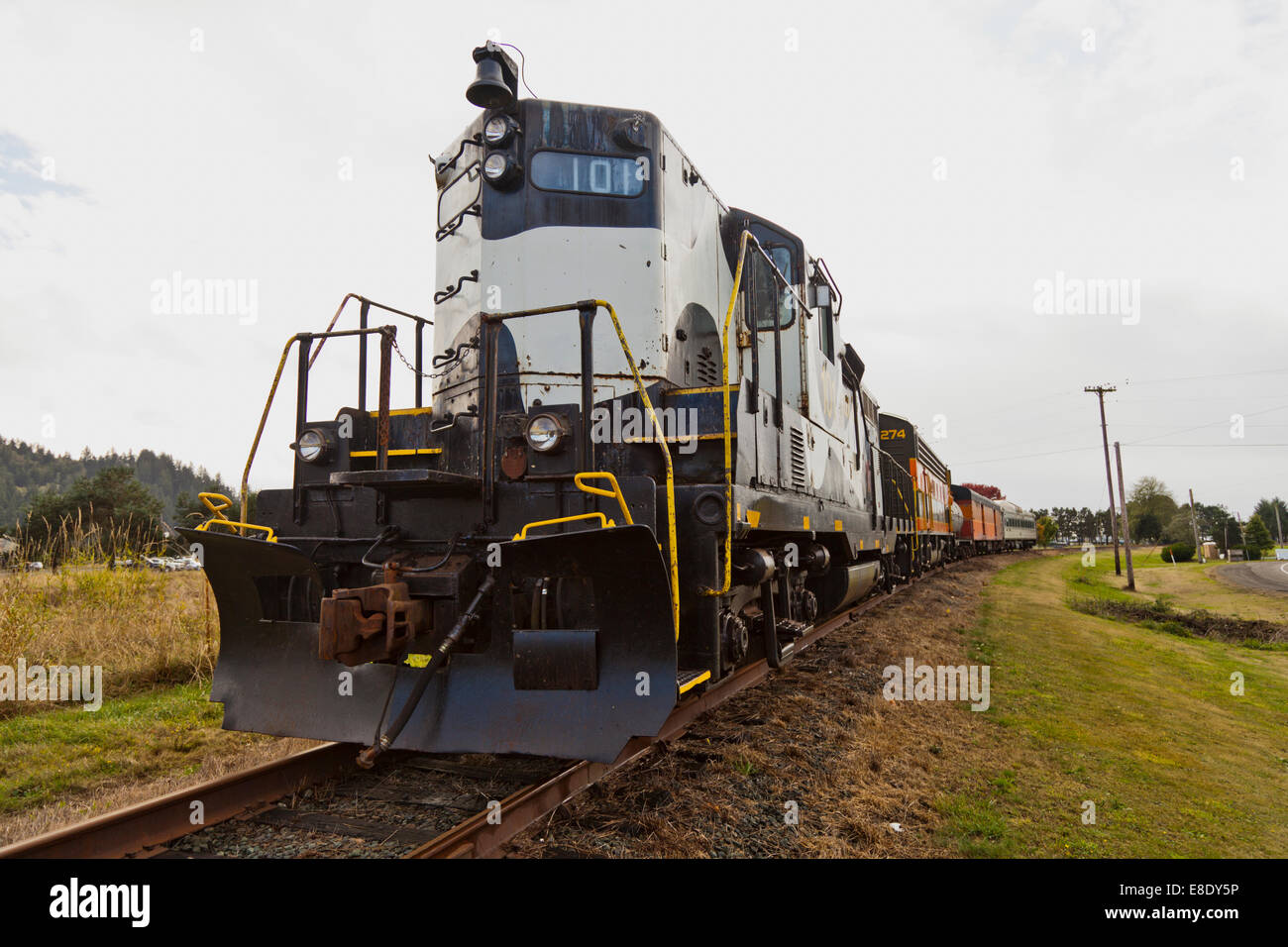 Oregon coast scenic railroad hi-res stock photography and images - Alamy