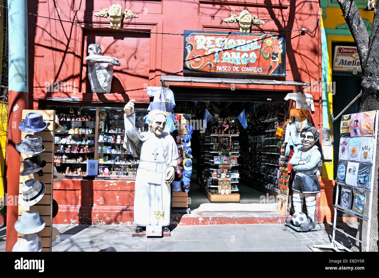 souvenir shop La Boca Buenos Aires Argentina Stock Photo - Alamy