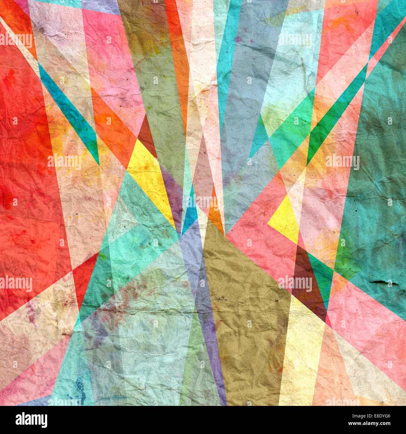 graphic abstract background with geometric elements Stock Photo - Alamy