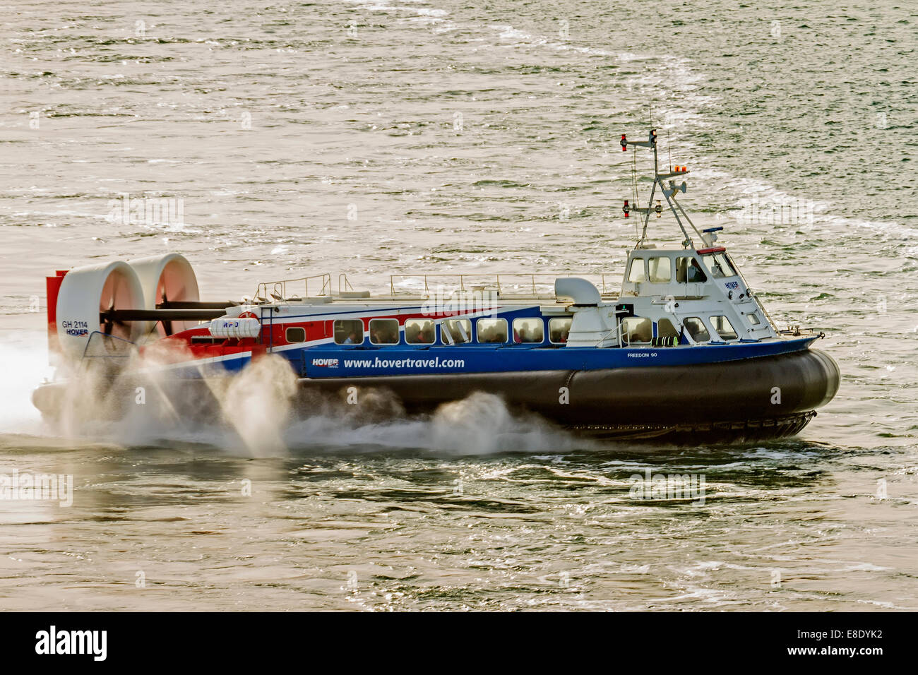 Catching Fire Hovercraft