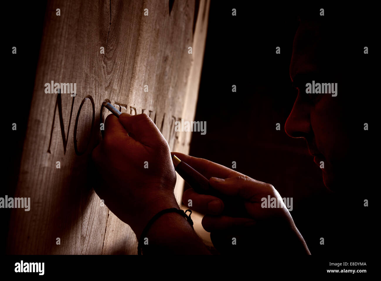 Letters sculpture hi-res stock photography and images - Alamy