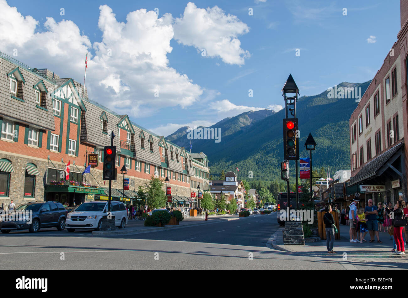 Banff, Alberta, Canada Stock Photo - Alamy
