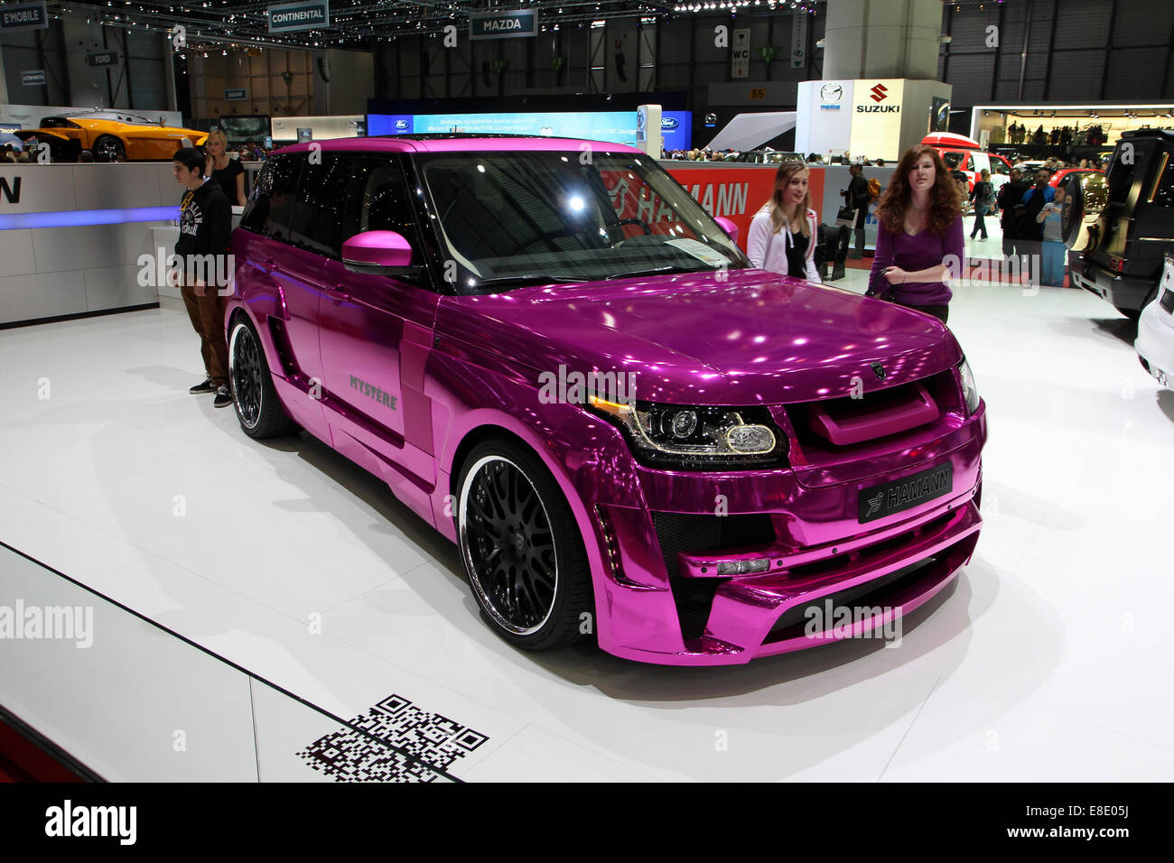 Purple range rover hi-res stock photography and images - Alamy
