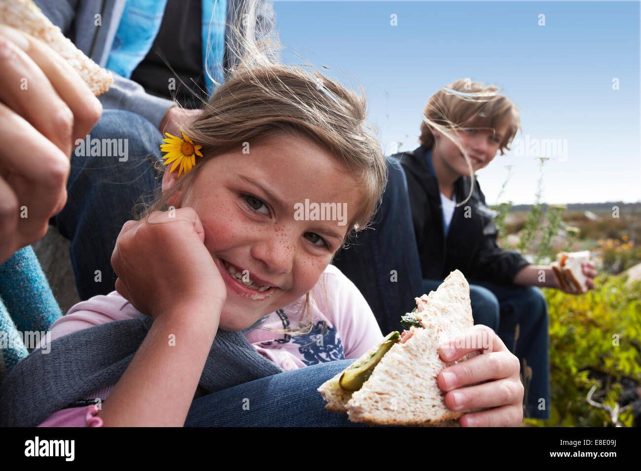 Cute girl england hi-res stock photography and images - Alamy