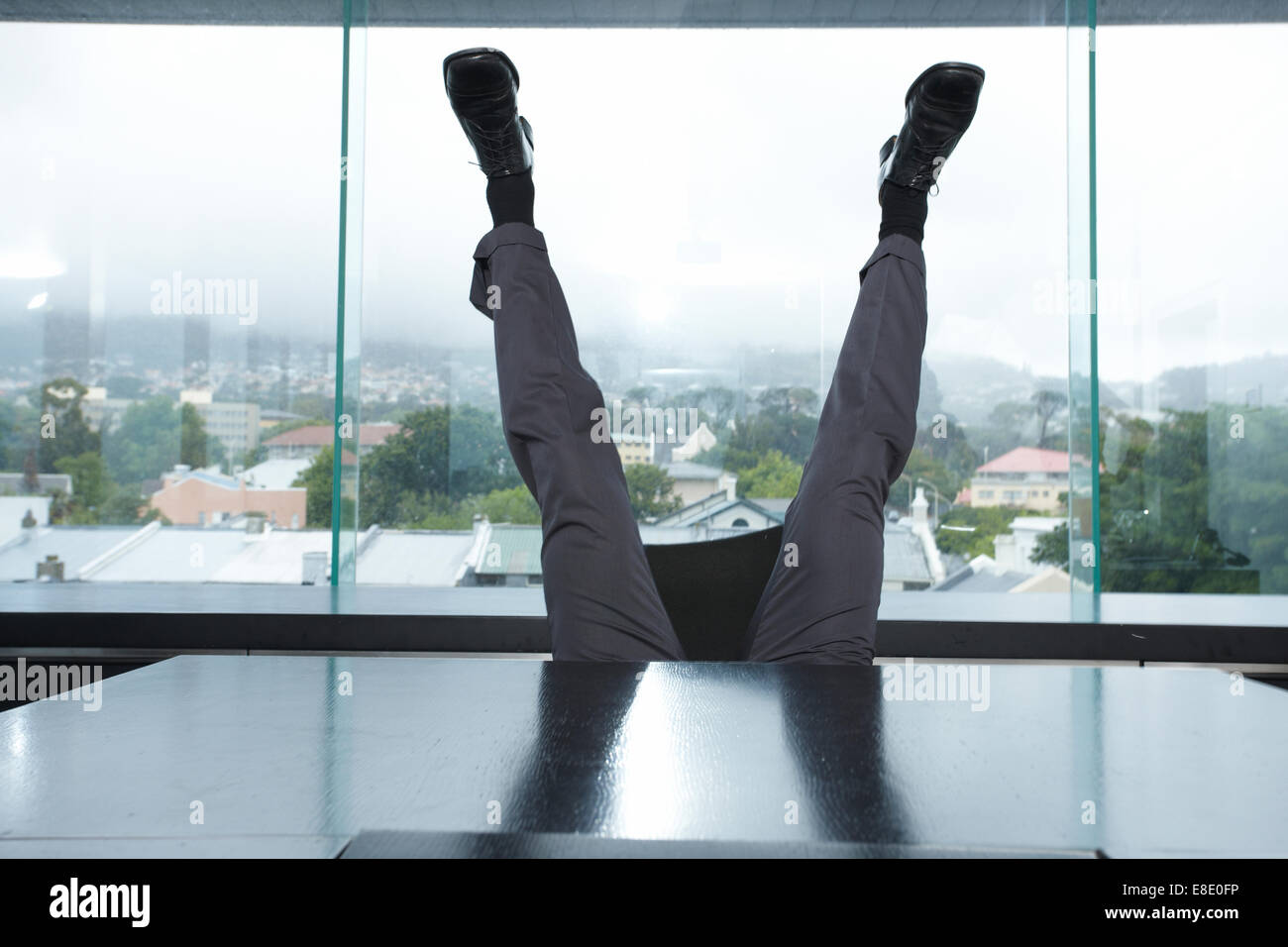 Man legs in the office Stock Photo - Alamy